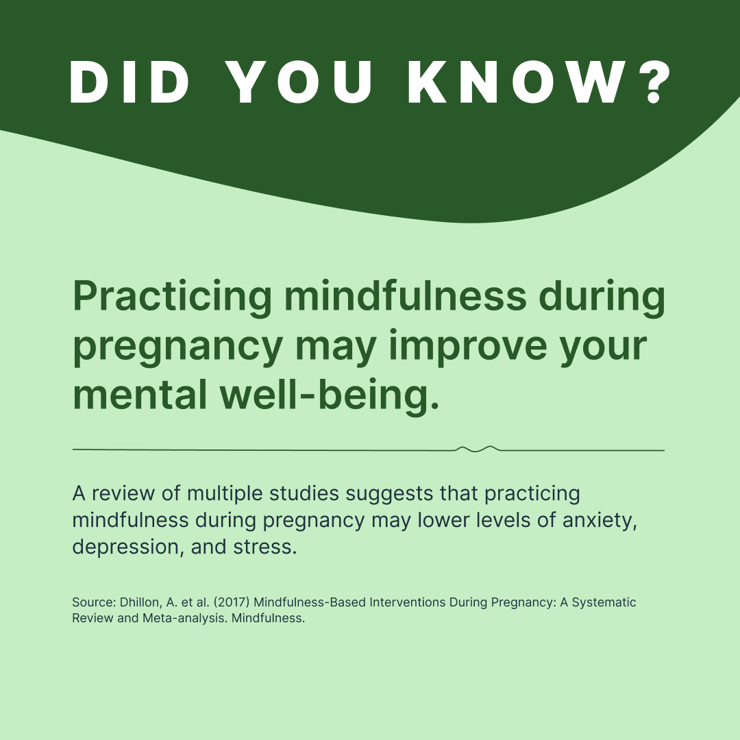 What Being Mindful Does for You and Your Pregnancy - Twill Care