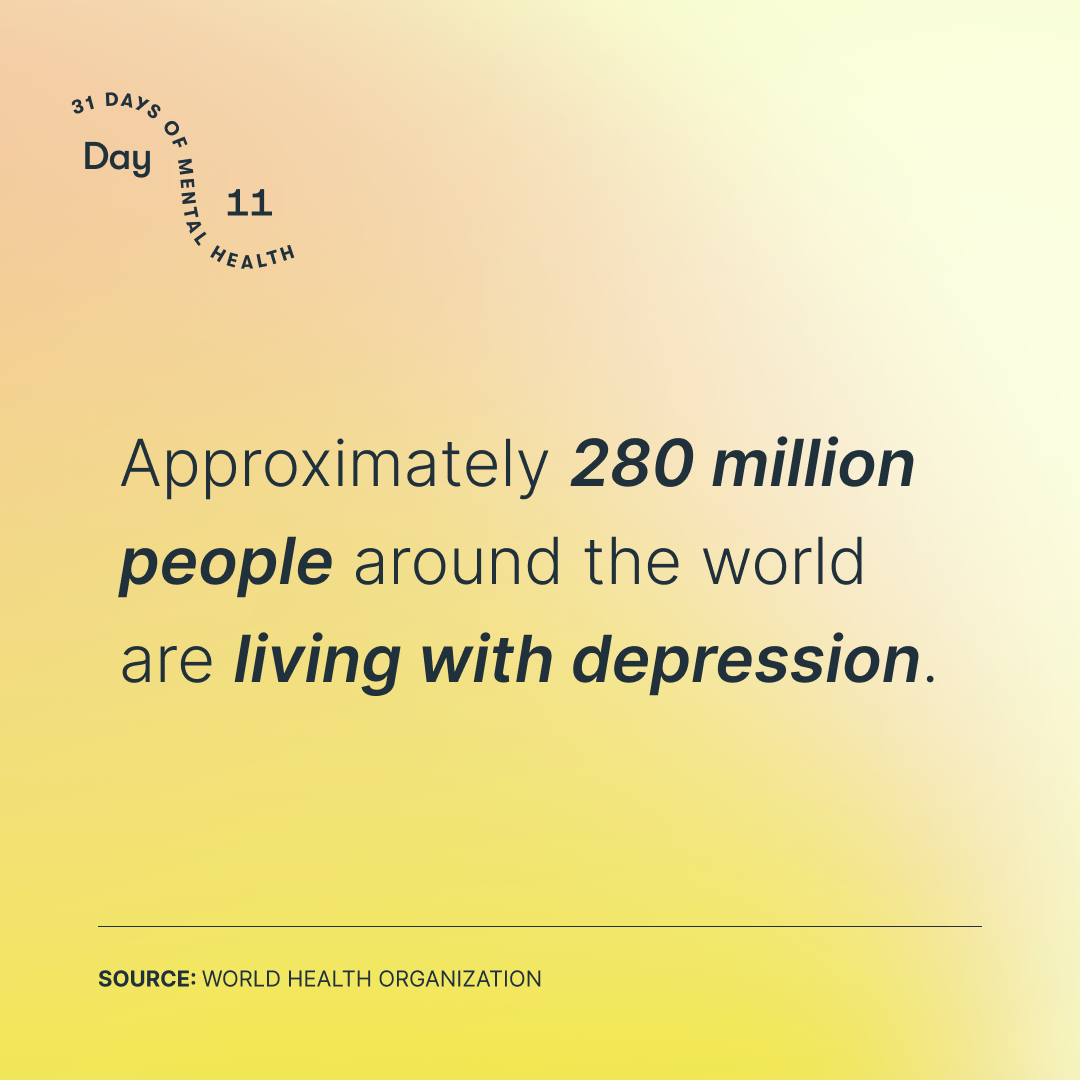31 Days of Mental Health: The Worldwide Scope of Depression