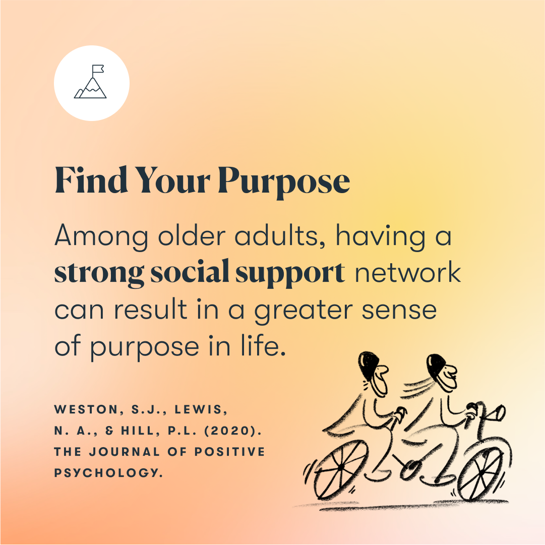 The Link Between Social Support and Purpose