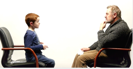 A Boy and an Older Gentleman, 57 Years Apart, Give Each Other Advice