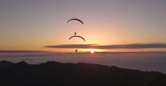 This Awe-Inspiring Paraglider Shows Us Humans Really Can Fly