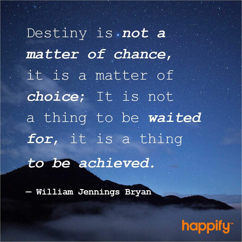 My Life My Way My Destiny