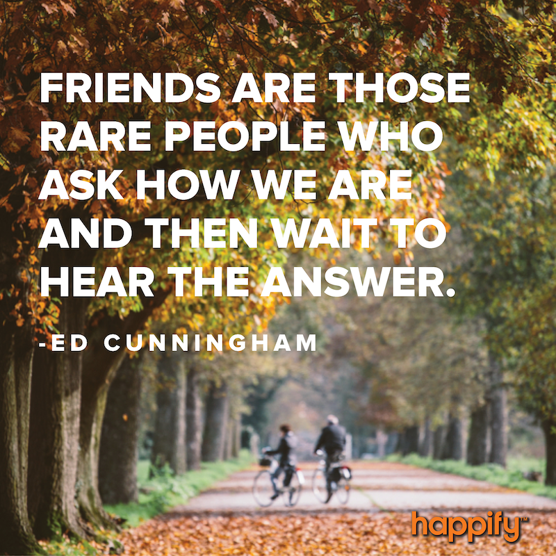 Here's How a True Friend Shows You That They Care - Ed Cunningham